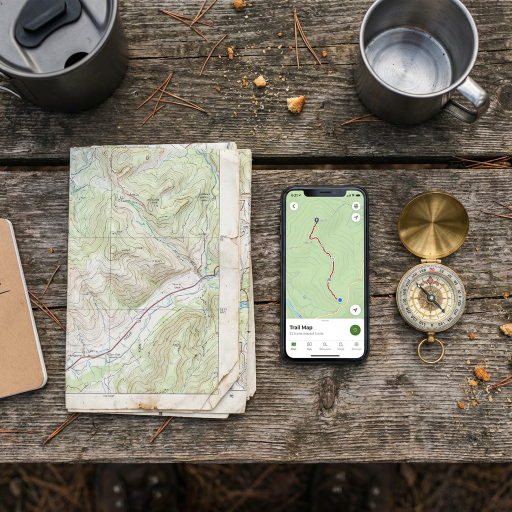Combining Digital and Paper Maps for Safe Overlanding – UTAZCO Overland